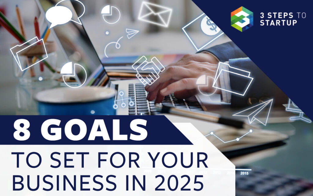 8 Goals to Set for Your Business in 2025 : 3Steps2Startup.com